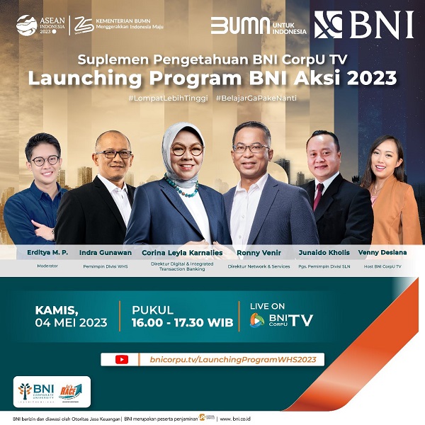 Launching Program BNI Aksi 2023 - Sinergi46