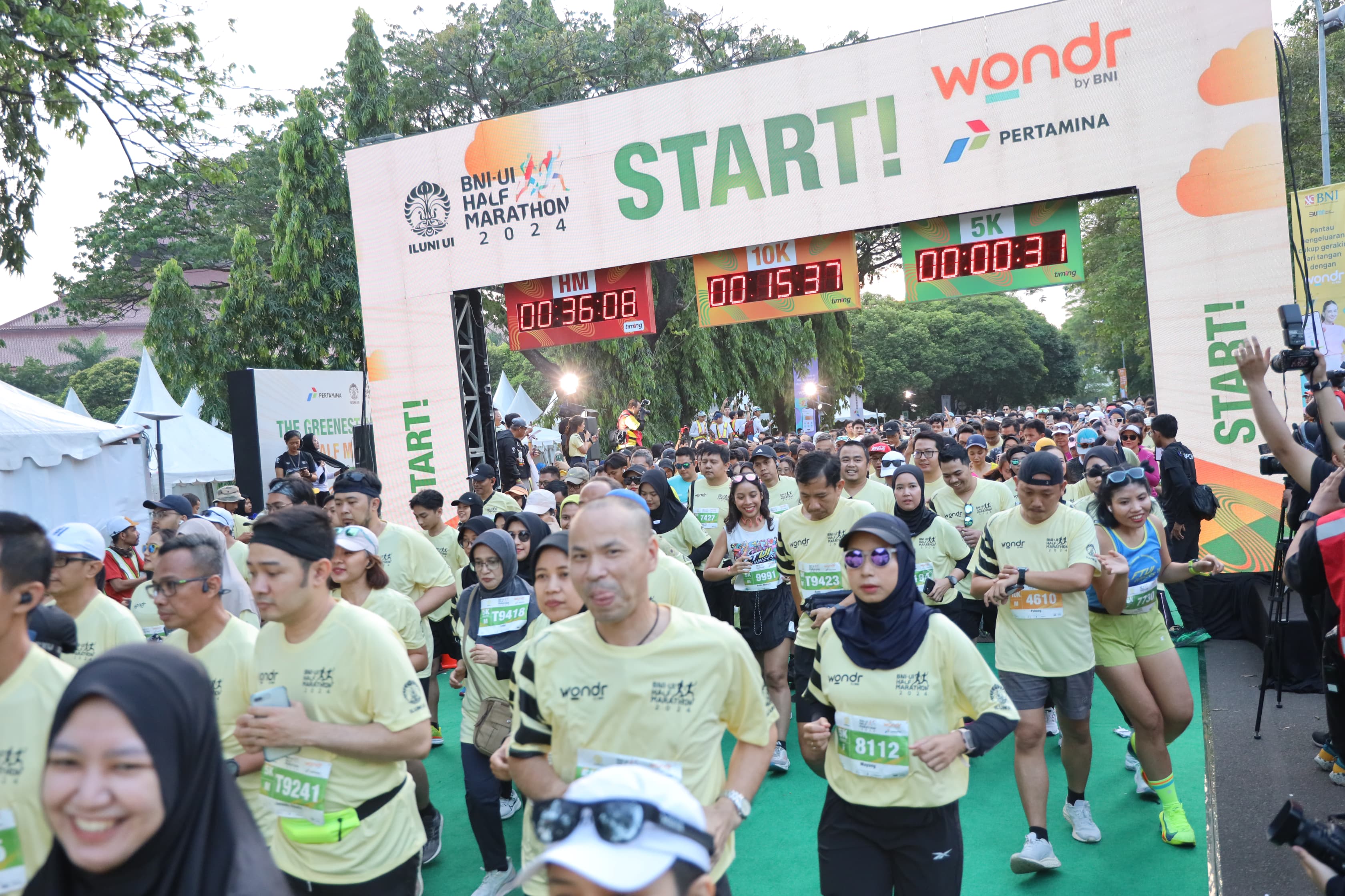 Diikuti 10.000 Pelari, BNI UI Half Marathon 2024 Sukses Digelar - Sinergi46