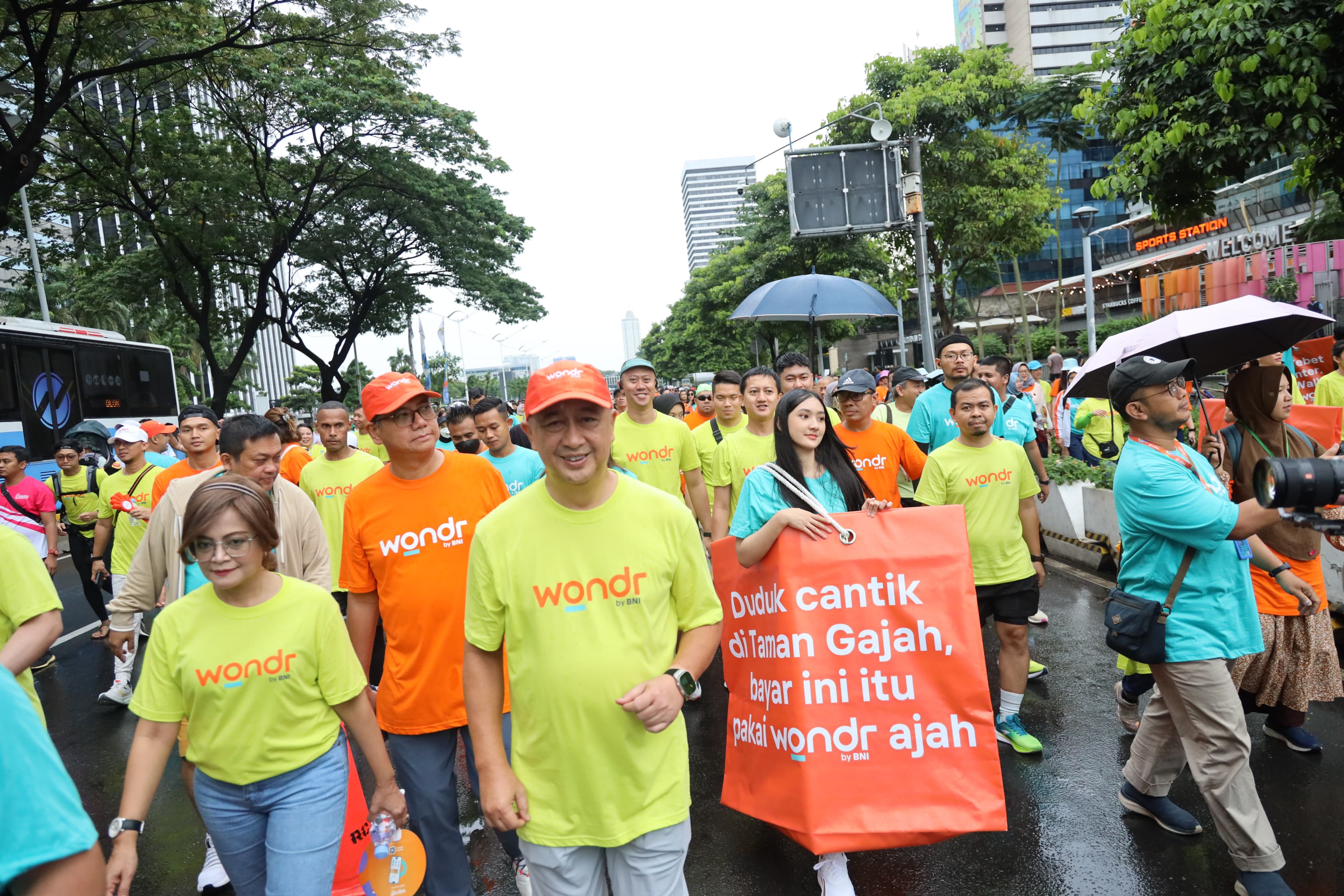 HUT ke-78, BNI Gelar wondrPARADE Meriahkan CFD Jakarta - Sinergi46
